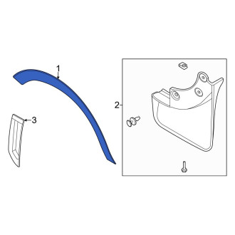 Ford Bronco Sport OEM Fenders - Factory Front & Rear Fenders | CARiD