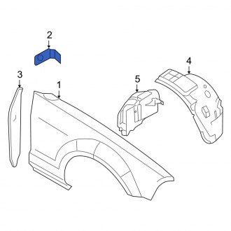 Ford Mustang OEM Doors & Parts - Shells, Panels, Armrests | CARiD