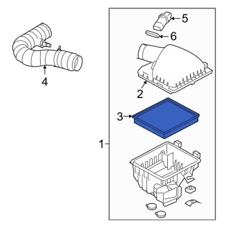 Ford OE™ Replacement Air Intake Parts - CARiD.com