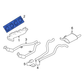Ford Mustang OEM Exhaust Parts - Systems, Tips, Pipes | CARiD