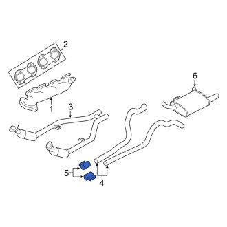 Ford Mustang OEM Exhaust Parts - Systems, Tips, Pipes | CARiD