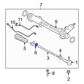 Ford Crown Victoria Steering Rack Boots & Bellows - Rack Boot Kits | CARiD