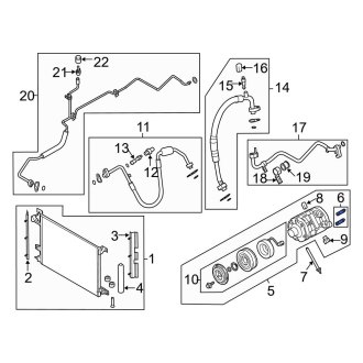 Ford Ranger OEM A/C & Heating Parts - Systems, Compressors | CARiD
