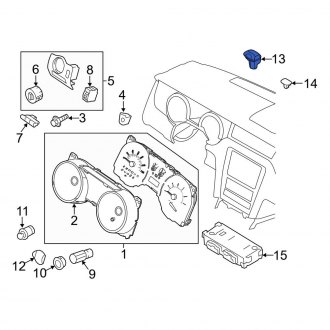 Ford Mustang OEM A/C & Heating Parts | Systems, Compressors — CARiD.com