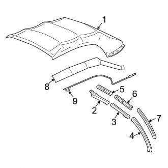 2010 Ford Mustang Convertible Tops & Parts | CARiD