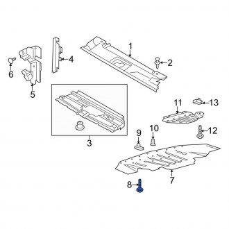 Ford Bronco Grille Brackets & Hardware — CARiD.com