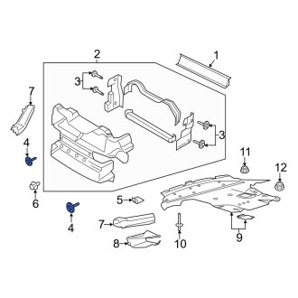 Ford Explorer Chassis Frames Hardware | Clips, Plugs — CARiD.com