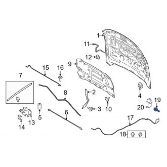 Ford F-250 Fender Support Braces & Hardware | CARiD
