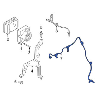 Ford Mustang OEM Brake Parts - Pads, Bleeders, Rotors | CARiD
