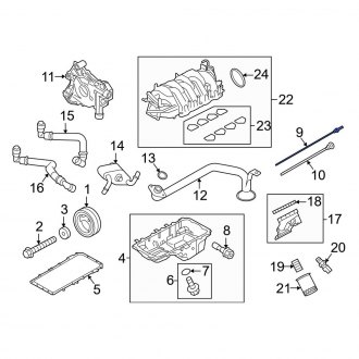 Ford Mustang OEM Engine Parts | Rebuild Kits, Pistons — CARiD.com