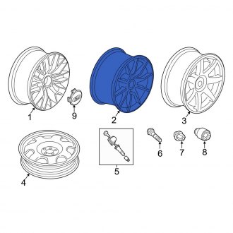Ford OE™ Factory Wheels - CARiD.com