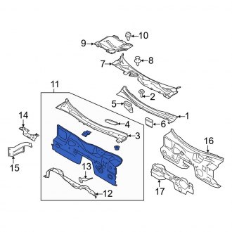 Ford Mustang Replacement Firewalls | CARiD