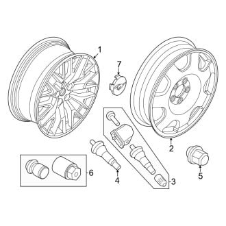 2025 Ford Mustang OEM Wheels - Original Steel & Alloy Wheels | CARiD