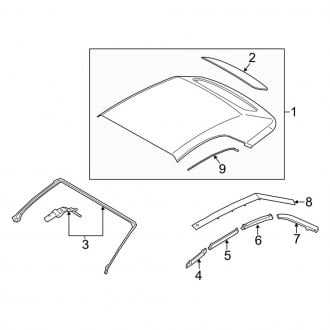 2025 Ford Mustang Convertible Tops & Parts | CARiD