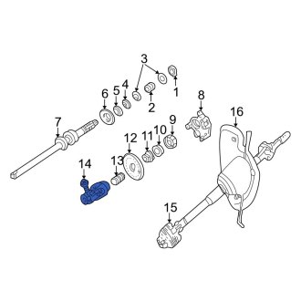 Ford Crown Victoria Steering Columns, Shafts & Parts — CARiD.com
