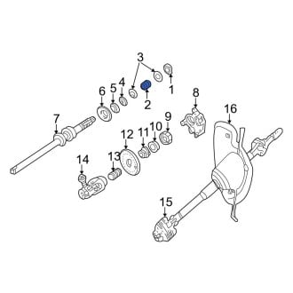 Ford Ranger Steering Columns, Shafts & Parts — CARiD.com