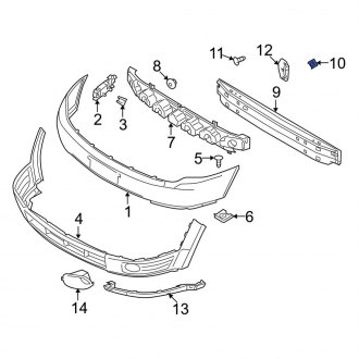 Ford Freestyle OEM Bumpers | Genuine Front & Rear Bumpers — CARiD.com