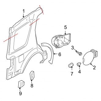2008 Ford Taurus Body Parts | Collision Repair, Restoration - CARiD.com