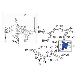 Ford Taurus Steering Knuckles, Spindles & Parts — CARiD.com
