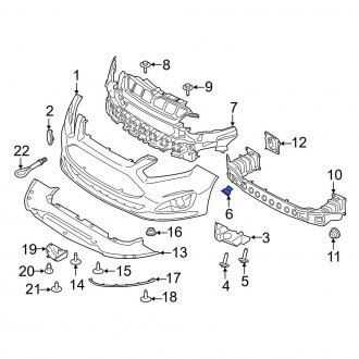 Ford Focus Rocker Panel Hardware - Clips, Brackets | CARiD