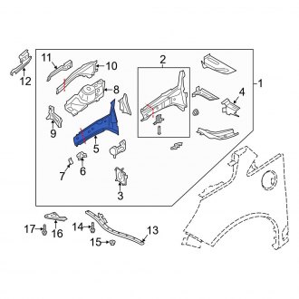 Ford Escape Replacement Chassis Frames & Rails - CARiD.com