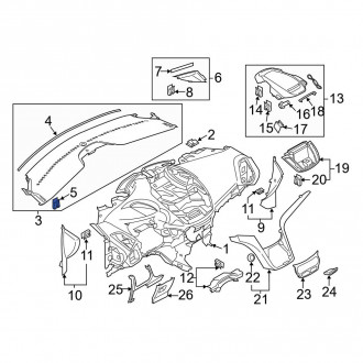 Ford F-150 Lightning OEM Interior Components — CARiD.com