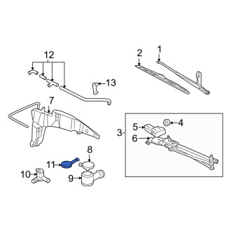 Ford Focus Washer Nozzles & Parts — CARID.com