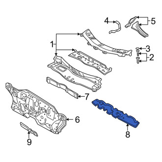 Ford Focus Under Hood Insulations | Pads, Liners — CARiD.com