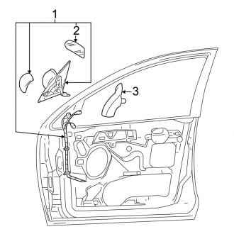 2001 Ford Focus Side View Mirrors | CARiD.com
