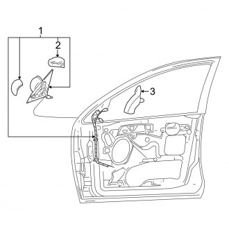 2001 Ford Focus Side View Mirrors – CARiD.com