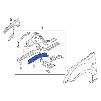 Ford Focus Replacement Chassis Frames & Rails - CARiD.com