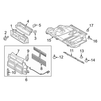 2018 Ford Focus OEM Header Panels & Parts — CARiD.com