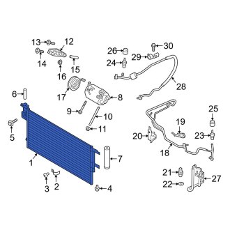 Ford Transit Connect OEM A/C & Heating Parts | Systems, Compressors ...