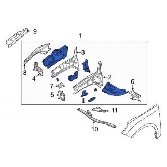 Ford Focus Replacement Chassis Frames & Rails - CARiD.com