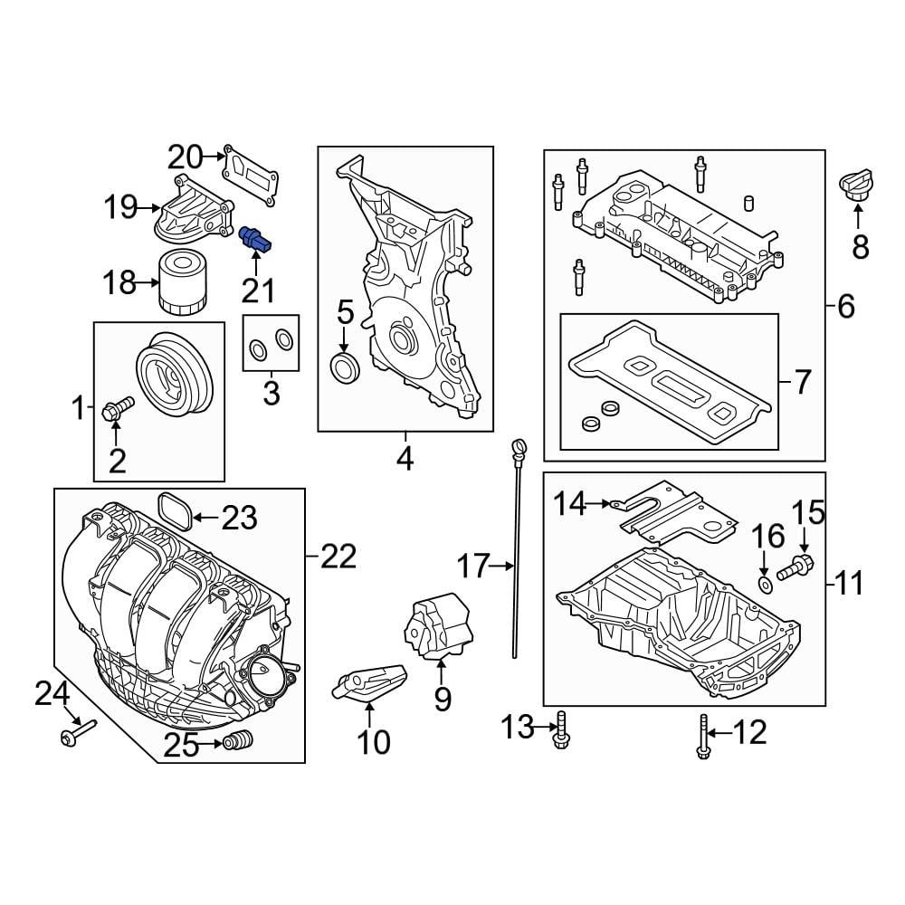 Ford OE BE8Z9278A - Engine Oil Pressure Switch