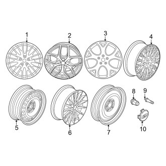 2014 Ford Focus OEM Wheels - Original Steel & Alloy Wheels | CARiD