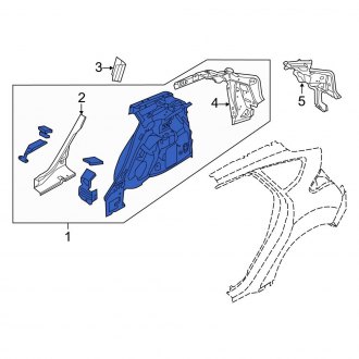 Ford Focus OEM Quarter Panels & Parts - Rear & Front | CARiD