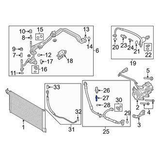 Ford Transit Connect OEM A/C & Heating Parts | Systems, Compressors ...