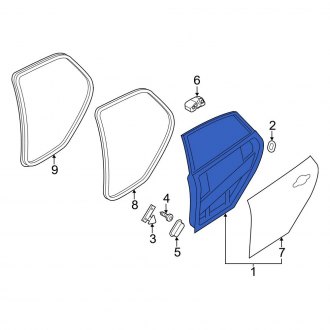Ford Focus Replacement Door Shells & Skins | CARiD