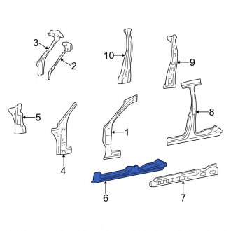 Ford Taurus Replacement Rocker Panels – CARiD.com