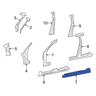 Ford Taurus Replacement Rocker Panels – CARiD.com