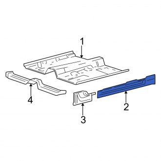 Ford Taurus Replacement Rocker Panels – CARiD.com