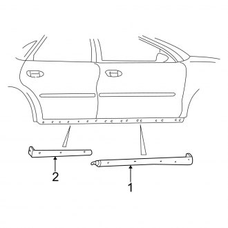2005 Ford Taurus Replacement Rocker Panels – CARiD.com