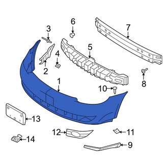 Ford Taurus Replacement Front Bumpers & Components — CARiD.com