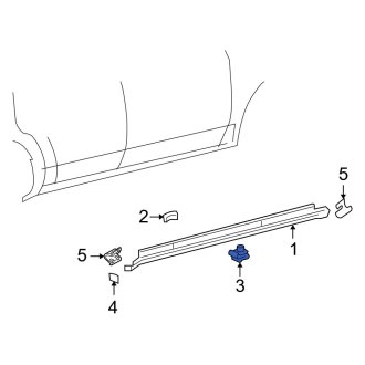 Ford Taurus Rocker Panel Hardware - Clips, Brackets | CARiD
