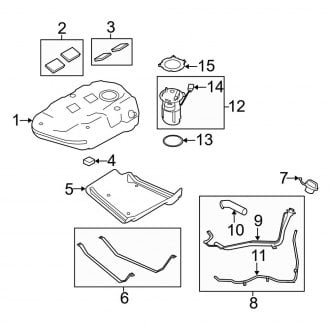 2008 Ford Taurus Fuel Pumps & Parts - Relays, Assemblies | CARiD