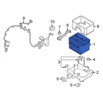 Ford Mustang Batteries | AGM, Hybrid, High Performance — CARiD.com