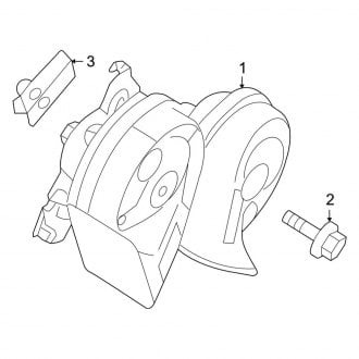 2011 Ford Taurus Horn Switches, Relays & Connectors | CARiD