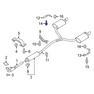 Ford OEM Exhaust Parts - Systems, Tips, Pipes, Manifolds | CARiD