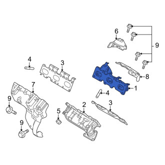 Ford Flex OEM Exhaust Parts | Systems, Tips, Pipes — CARiD.com